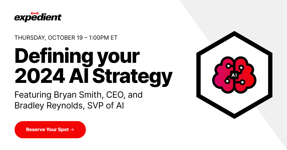 Defining your AI Strategy - Expedient Defining your AI Strategy - Expedient