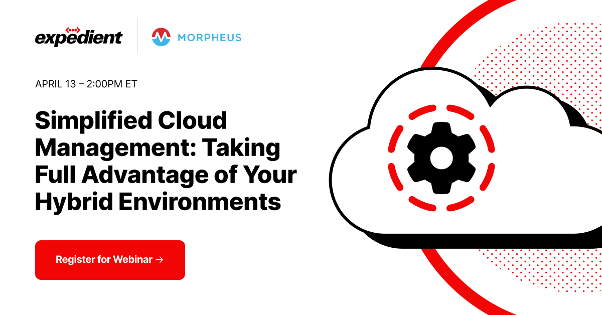 Simplified Cloud Management: Taking Full Advantage of Your Hybrid Environments - Expedient